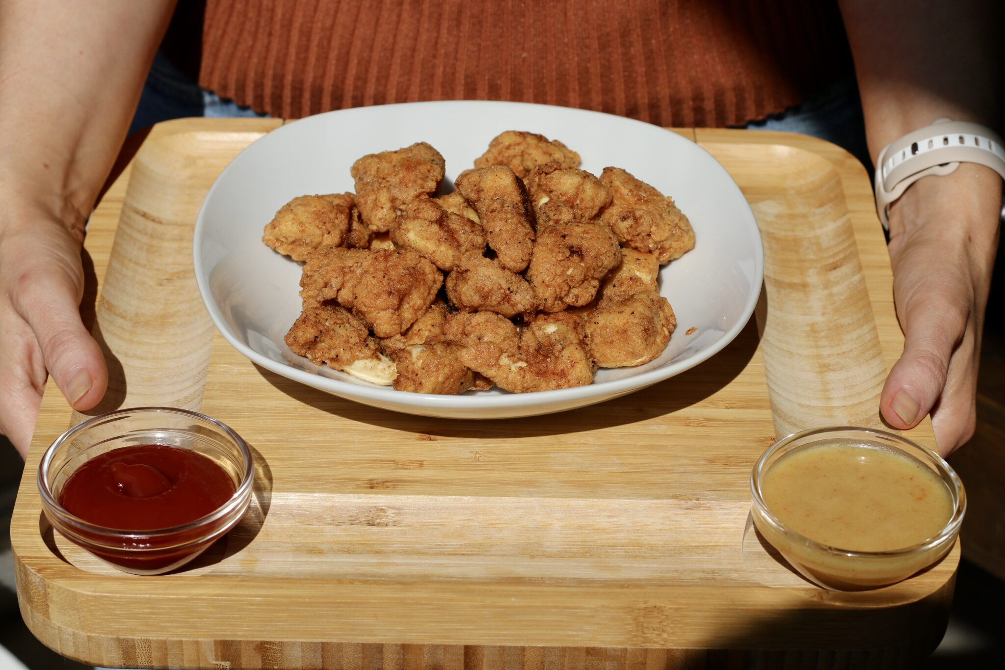 Tangy, Crispy Chicken Nuggets | weightlosshero.com